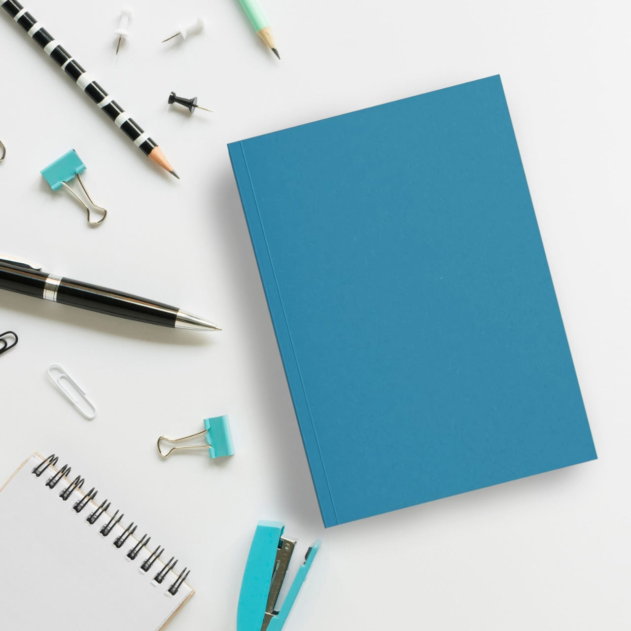 Buy Light Blue Single Ruled Diary, Notebook Online: XI